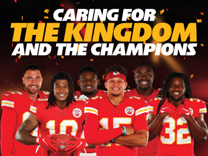 Official Healthcare Provider of the Kansas City Chiefs